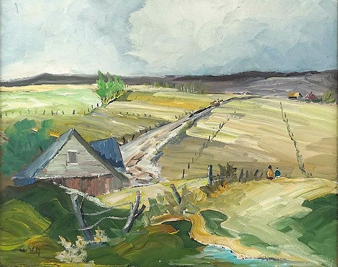 View of the Fields – Aldo Cusan – Ville Aime Art